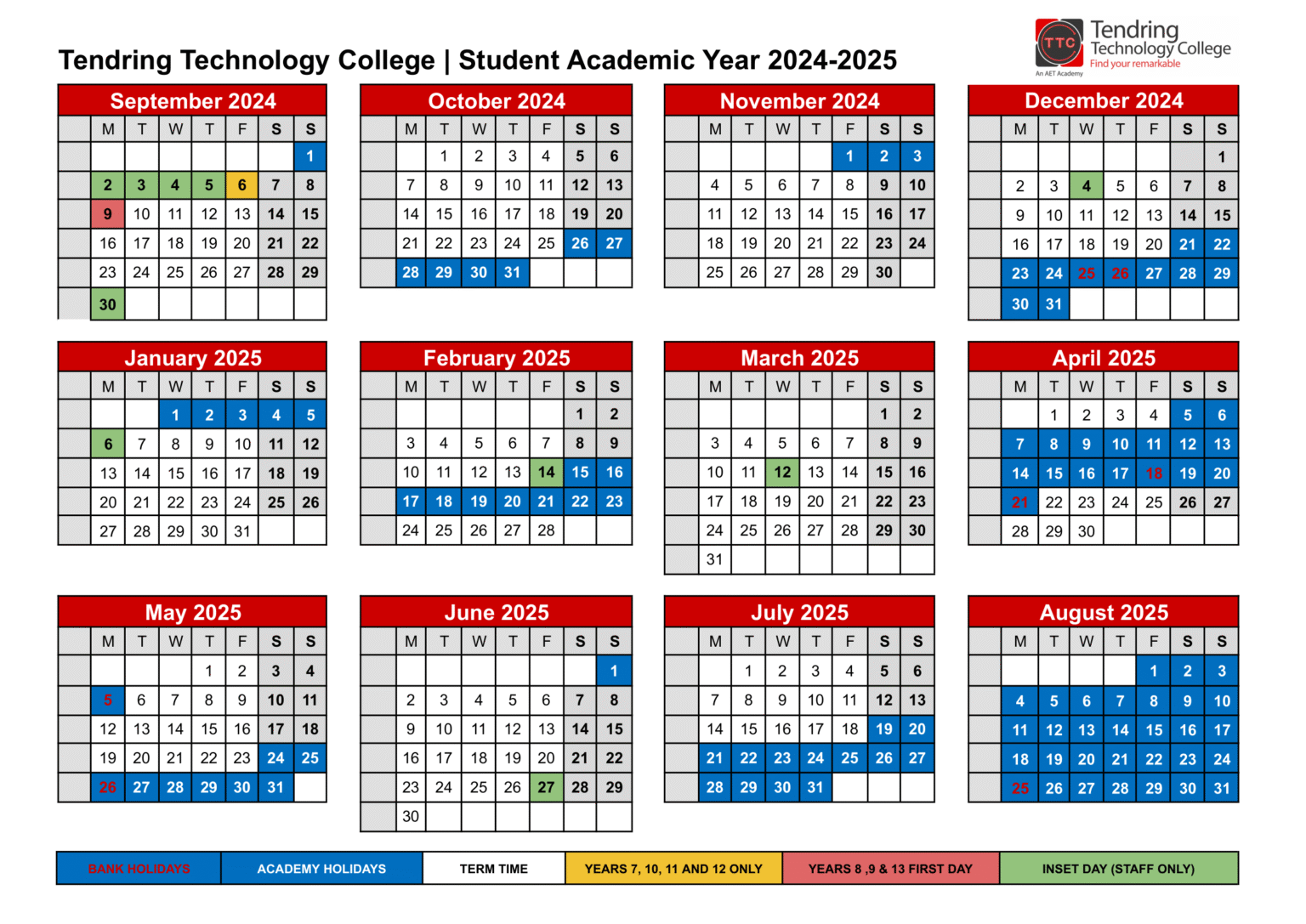 Lift Tendring School Term Dates 25-26 Revised - Sch-uk.org